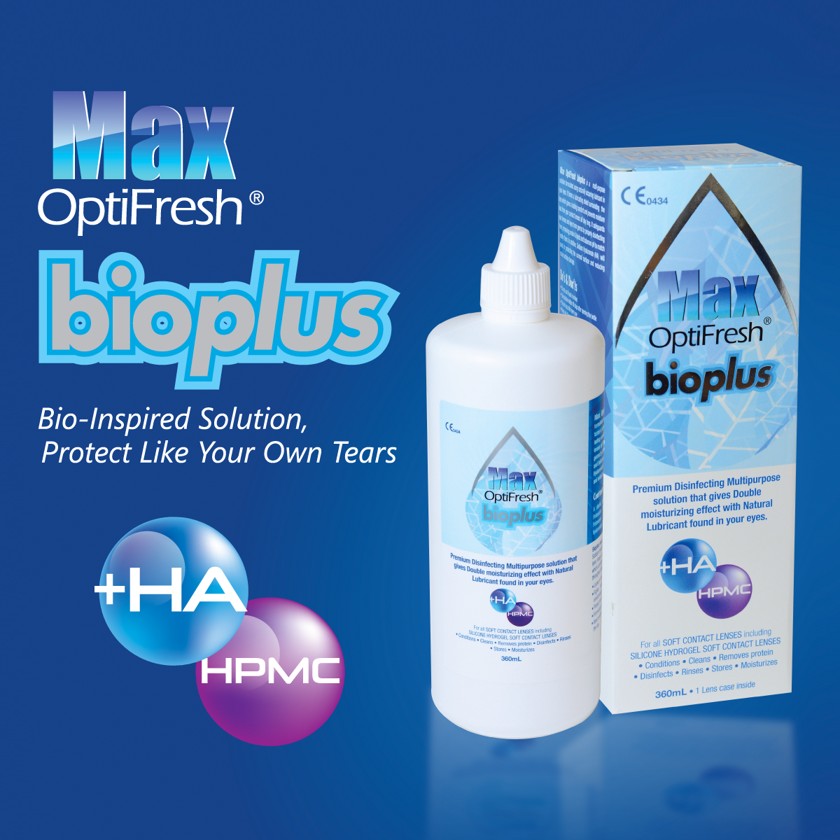 Max Optifresh Bioplus Multi-Purpose Solution (360ml) – OO United Optical