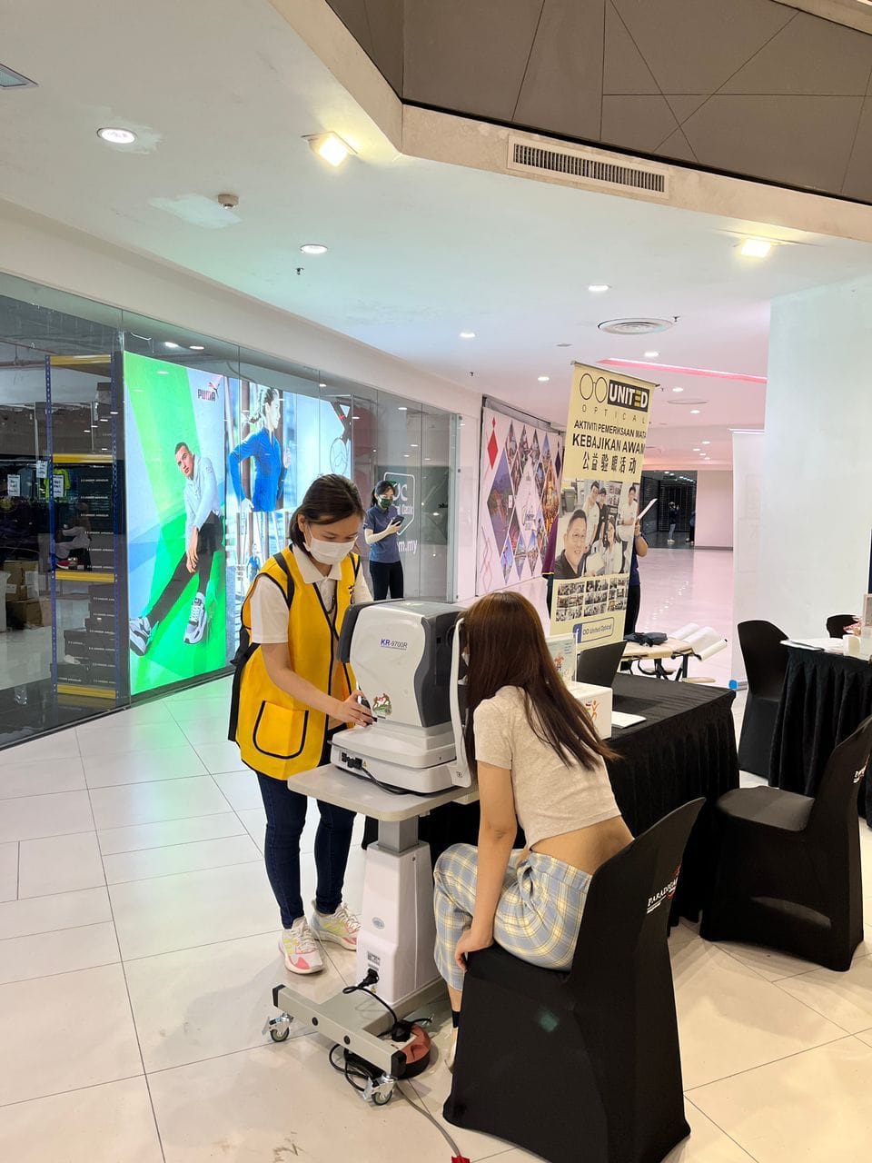 Kebajikan Pemeriksaan Mata KE-67 – Paradigm Mall JB – OO United Optical